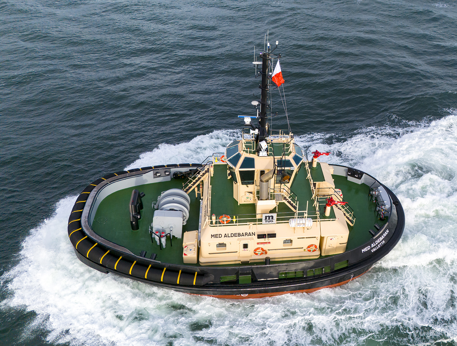 MT Med Aldebaran - TUG Malta